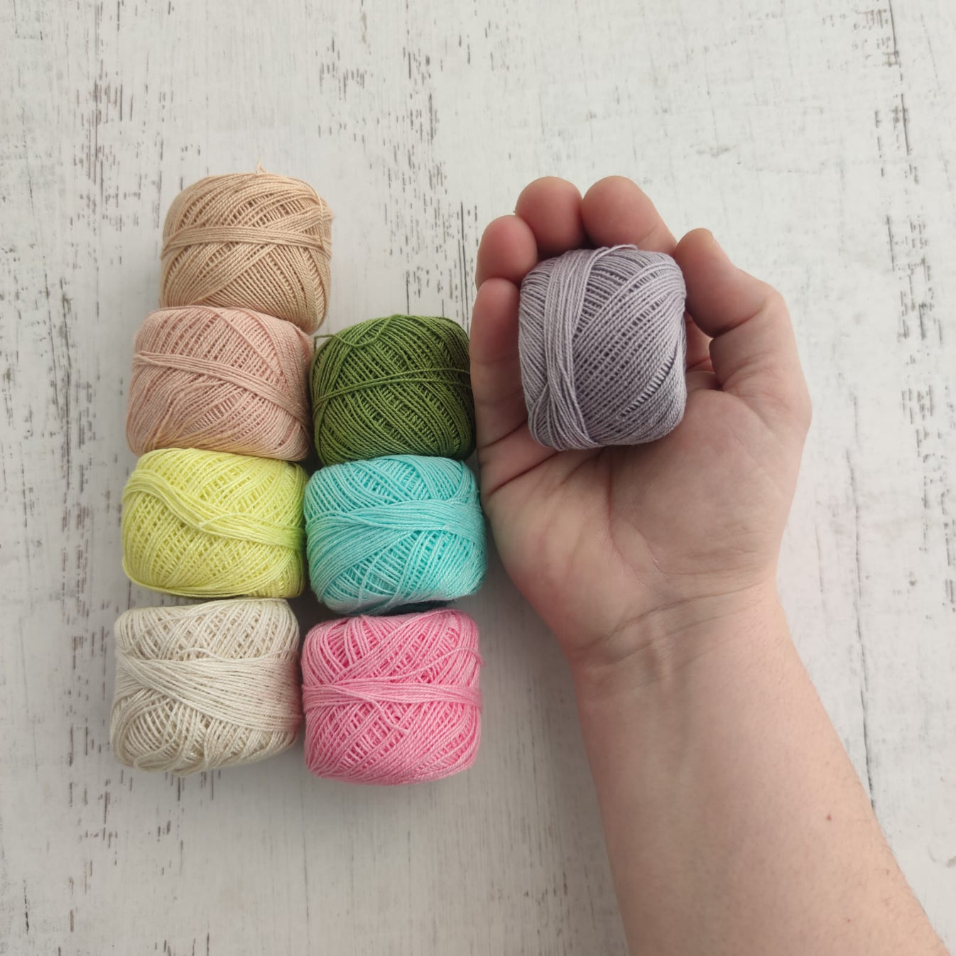 Kit hilo perle colores pasteles – My Kit