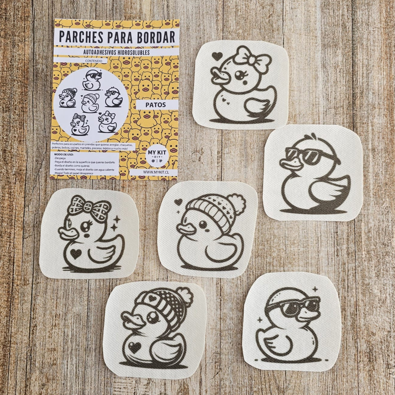 Kit parches PATOS – My Kit